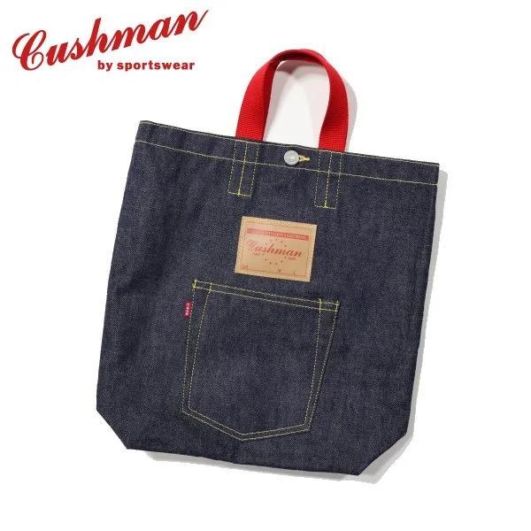 [ネコポス送料200円]クッシュマン 29371 13.5oz XX DENIM TOTE BAG デニムトートバッグ CUSHMAN ...