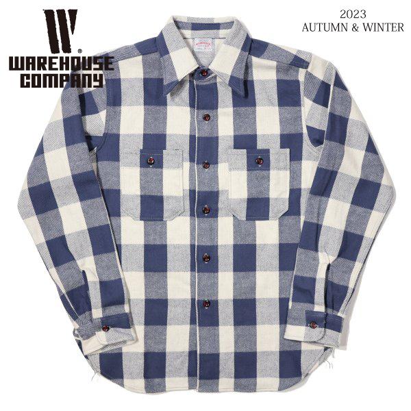 WAREHOUSE ウエアハウス 3104 A柄 ネイビー FLANNEL SHIRTS フランネルシャツ 2023年秋冬新作 : CELLULOID - 通販 - Yahoo!ショッピング