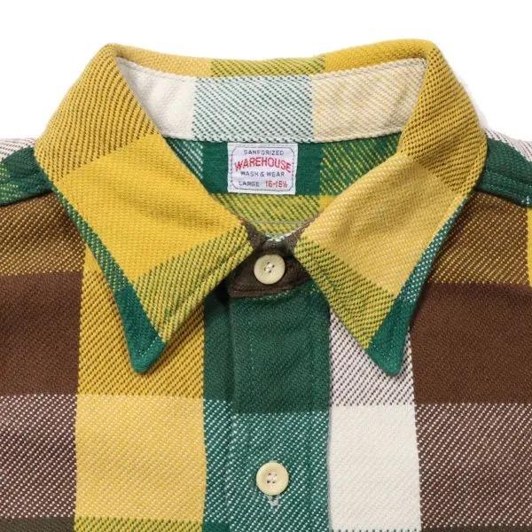 ウエアハウス 3104 E柄 グリーン FLANNEL SHIRTS フランネルシャツ WAREHOUSE : 3104-e-green : CELLULOID - 通販 - Yahoo!ショッピング