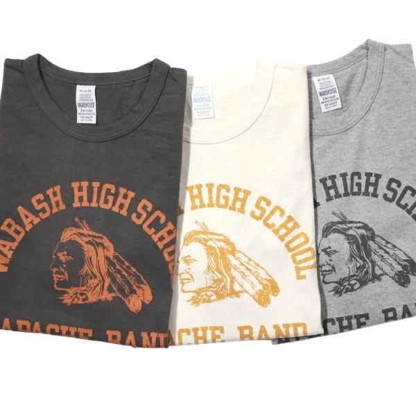 [ネコポス送料200円]ウエアハウス 4064 APACHE BAND Tシャツ セコハン セカンドハンド 2ND-HAND ...