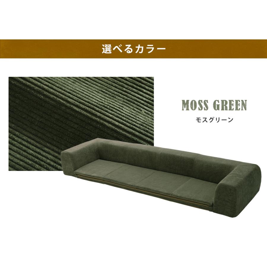 フロアソファ 3人掛け コーデュロイ プレイマット Lサイズ おしゃれ 洗える カバーリング こたつ ローソファー キッズスペース JOUIR A683 :tt-a683-l-vtg:パルト ...