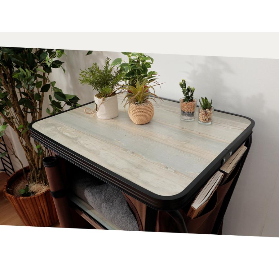 東谷 フォールディングキャビネット 折りたたみ式 アウトドア キャンプ インドア インテリア 収納 棚 OLC-627 : セルタンヤフー店 - 通販 - Yahoo!ショッピング