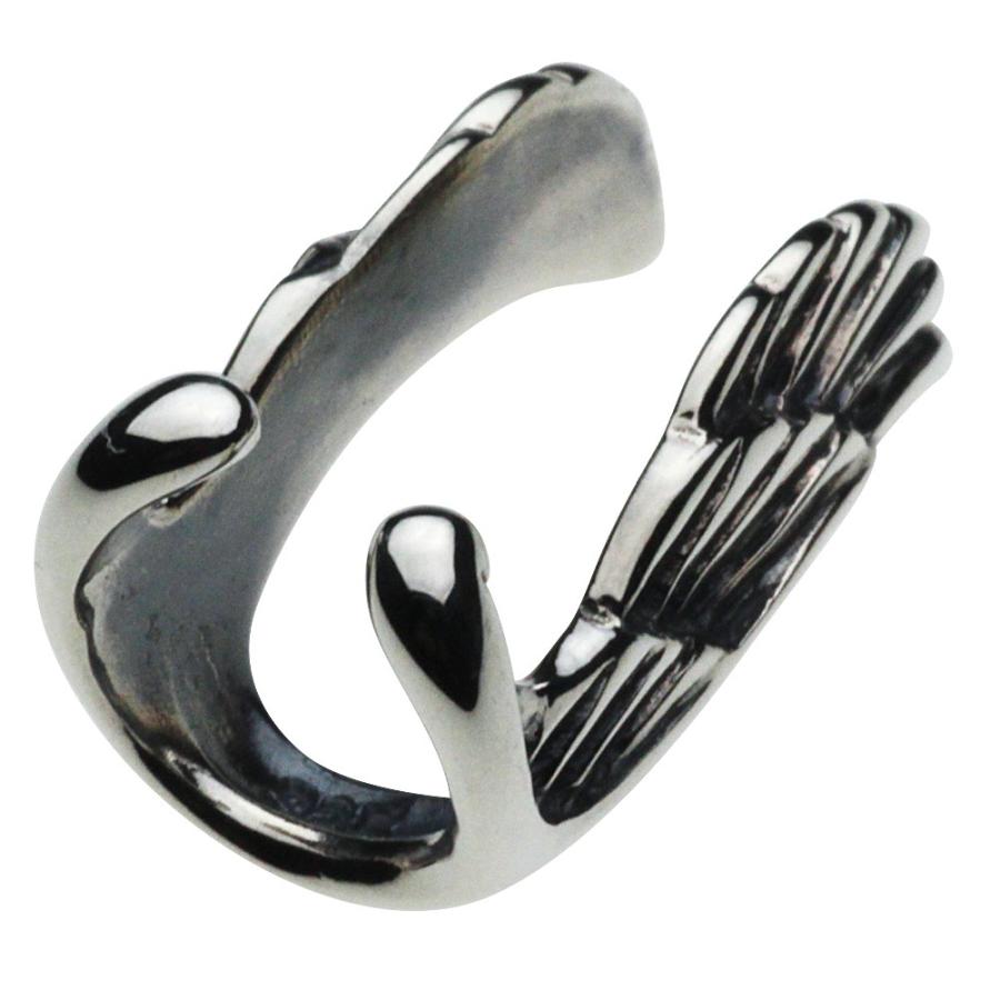 cenote イヤーカフ シルバー アクセサリー エンジェルウイングシルバー エンジェルフェザー 天使の羽根ス イヤークリップ メンズ セノー ...