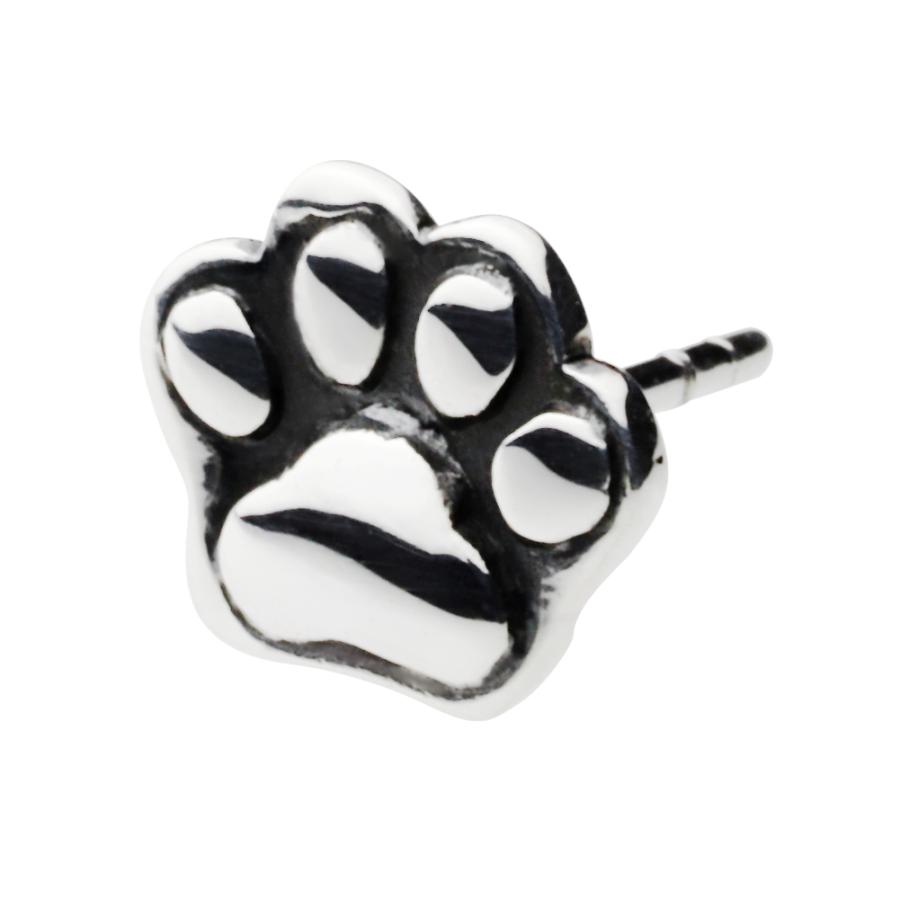 cenote ピアス シルバー アクセサリー 猫 肉球 スタッド メンズ セノーテ e0650 : cenote シルバーアクセサリー ...