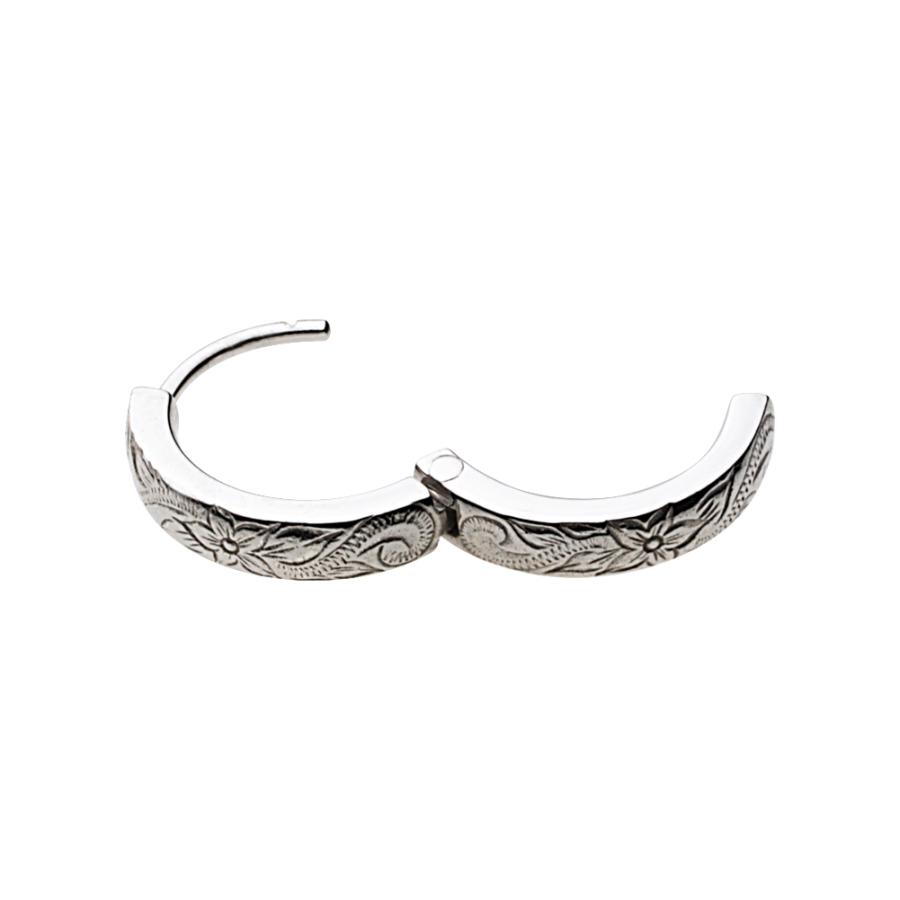 cenote ピアス シルバー アクセサリー フープ ハワイアンジュエリー アラベスク メンズ セノーテ e0655 : cenote ...