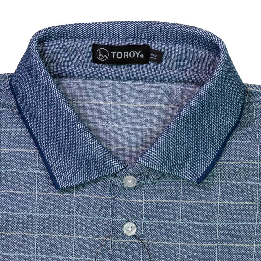 TOROY トロイ 半袖 ポロシャツ 春夏 トップス シニアファッション シニア 紳士 メンズ 70代 80代 90代 : おしゃれセンターうらしま - 通販 - Yahoo!ショッピング