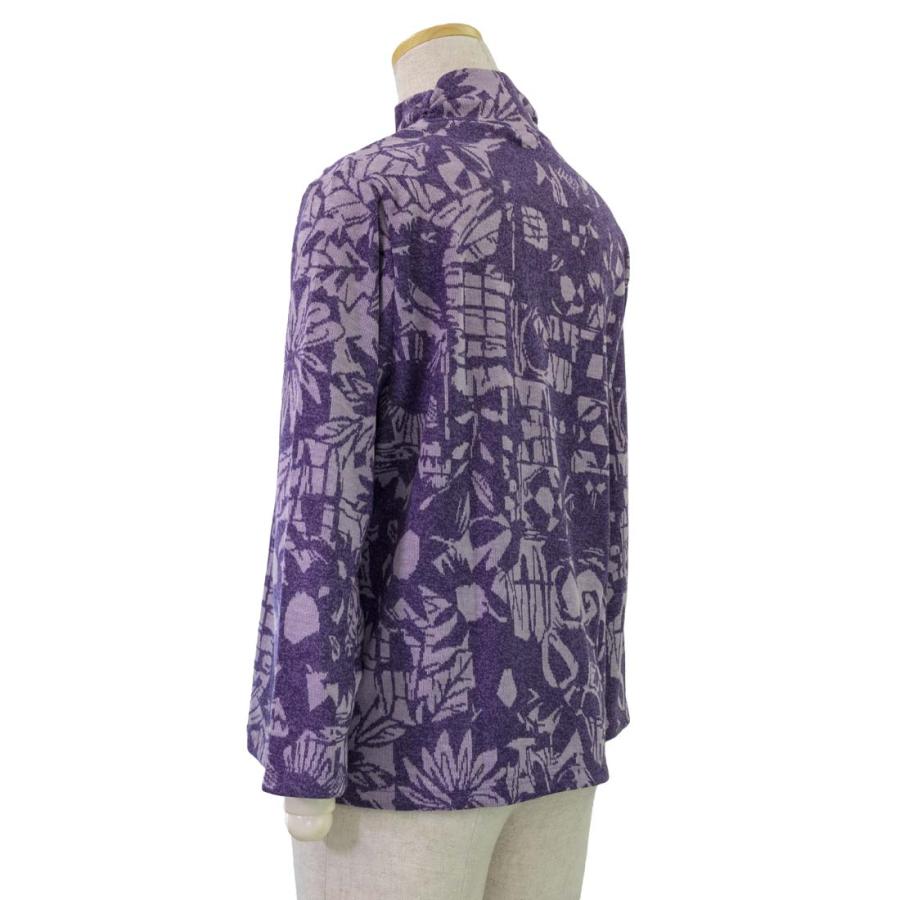 シニア向け あったか 裏起毛 AEROMORE エアロモア ハイネック Tブラウス カットソー 日本製 秋冬 : おしゃれセンターうらしま ...