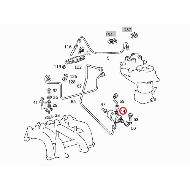 フューエル プレッシャーレギュレター メルセデスベンツ Eクラス W124 230E 230TE 260E 300E 300TE E300 ...