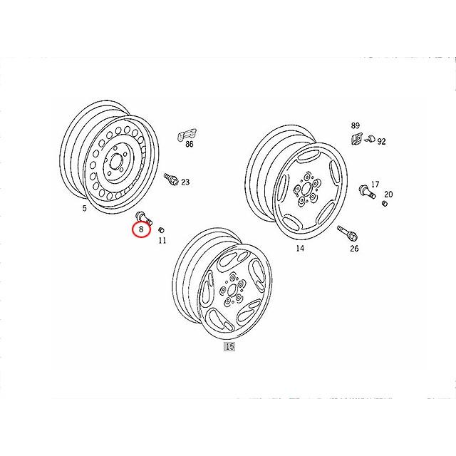 エアバルブ 1個 メルセデスベンツ Eクラス W207 E250 E350 E400 E550 : 0004000213-ed17 : セント ...