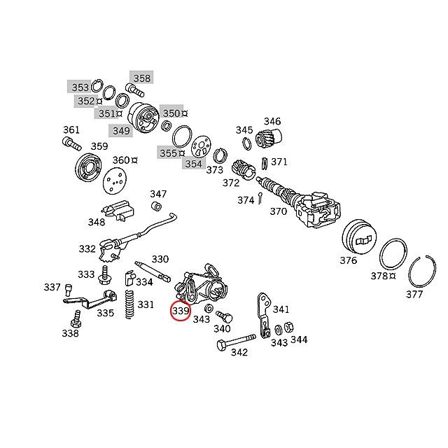 ニュートラルスイッチ インヒビタースイッチ メルセデスベンツ SLクラス R107 380SL 500SL 560SL :0005454906 ...