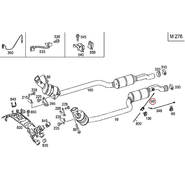 Mercedes-Benz 純正品 NOxセンサー メルセデスベンツ Eクラス W212 E220D E250 E300 E350 E350D E400 : セントピア ショッピングストア ...