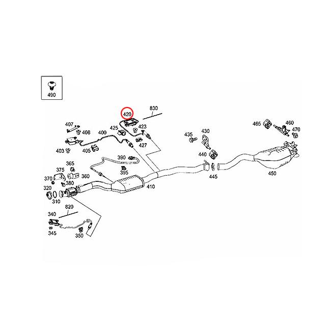 Mercedes-Benz NOXセンサー メルセデスベンツ W166 W205 X166 : セントピア ショッピングストア - 通販 ...