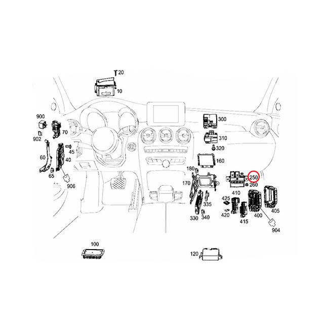 Mercedes-Benz バックアップ バッテリー リレー メルセデスベンツ Eクラス W207 E250 E350 E400 E550 : セントピア ショッピングストア - 通販 ...