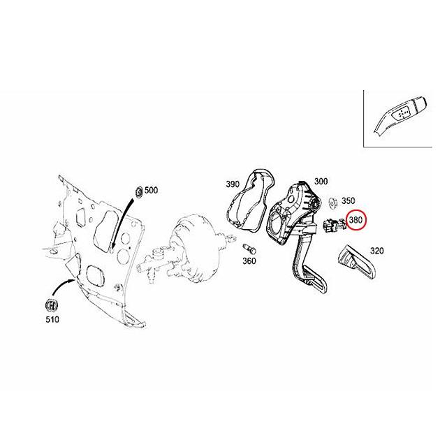 Mercedes-Benz ブレーキランプスイッチ メルセデスベンツ Bクラス W246 B180 B250 : セントピア ショッピング ...