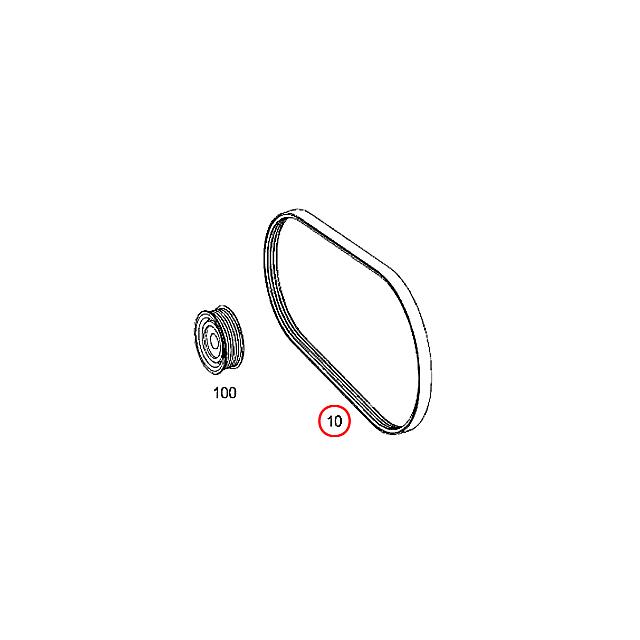 Mercedes-Benz ファンベルト メルセデスベンツ SLKクラス R172 SLK200 M271 直4エンジン : セントピア ...