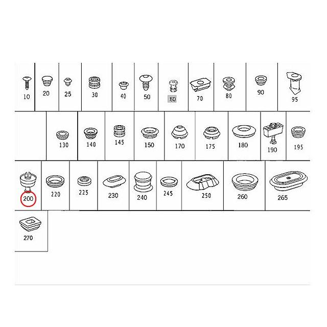 ジャッキアップポイント メルセデスベンツ R230 W140 W210 W220 :0029970686:セントピア ショッピングストア ...