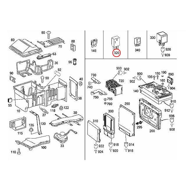 マルチ リレー 5ピン メルセデスベンツ Vクラス W638 V230 V280 :0035420219-ed05:セントピア ショッピング ...