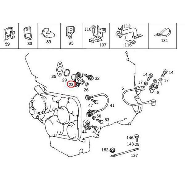 Mercedes-Benz カム角センサー メルセデスベンツ Eクラス W210 E230 E320 M104 直6エンジン M111 直4エンジン : セントピア ショッピングストア ...