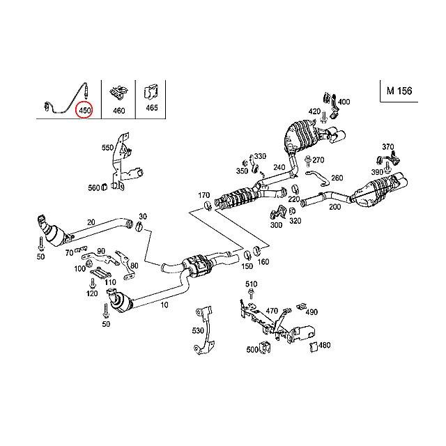Mercedes-Benz（メルセデス・ベンツ） O2センサー Eクラス W207 E350 E550 : セントピア ショッピングストア - 通販 - Yahoo!ショッピング
