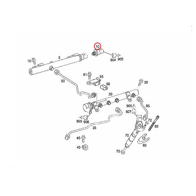 フューエルプレッシャーセンサー メルセデスベンツ W211 W463 : 0061536528 : セントピア ショッピングストア - 通販 ...