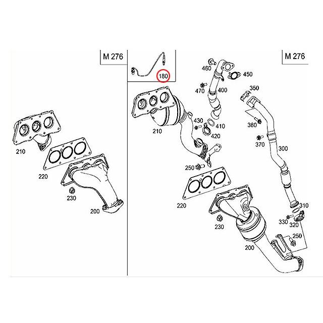 Mercedes-Benz O2センサー メルセデスベンツ Eクラス W212 E300 E350 E400 : セントピア ショッピングストア - 通販 - Yahoo!ショッピング