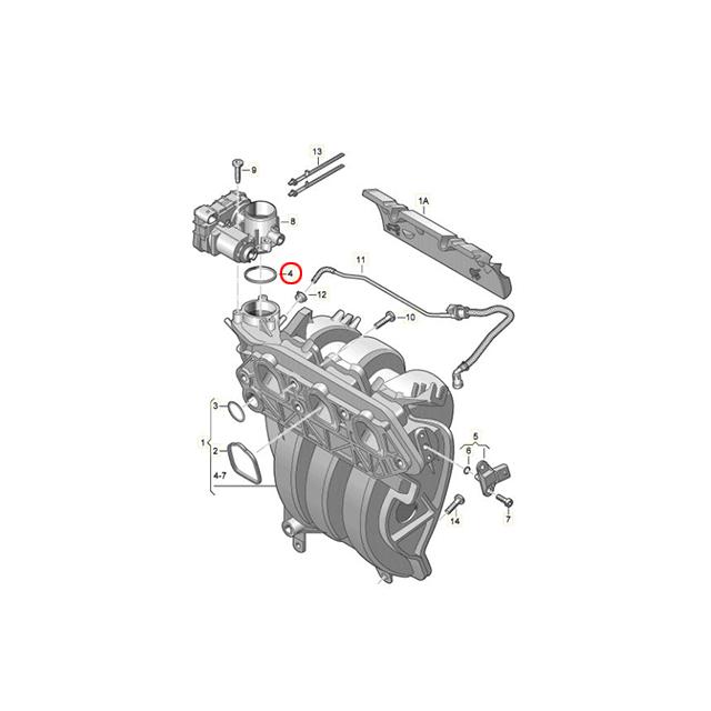 フォルクスワーゲン（Volkswagen） スロットルボディ ガスケット アップ！ AACHY AACHYW UP！ : セントピア ...
