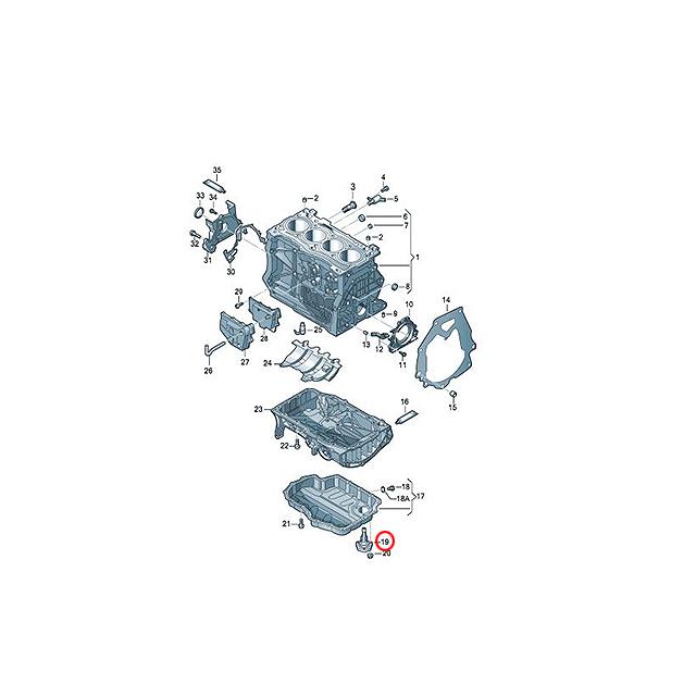 純正品 エンジン オイルレベルセンサー アウディ A3 8VCXS 8VCXSL : 04e907660c-ed07 : セントピア ...