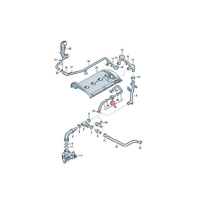 Audi チェックバルブ アウディ A4 8EAMBF 8EBFB : セントピア ショッピングストア - 通販 - Yahoo!ショッピング