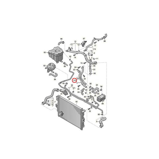ウォーターパイプ アウディ A7 4GCGWC 4GCREC 4GCYPC : 06e121044ae-ed05 : セントピア ショッピング ...