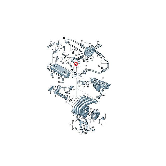 Audi 純正品 バキュームホース アウディ A3 8PAXW 8PBLR 8PBLX 8PBVY : セントピア ショッピングストア - 通販 - Yahoo!ショッピング