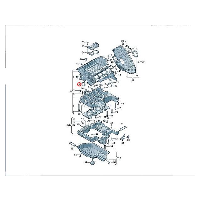Audi クランクシール アウディ Q7 4LBARS : セントピア ショッピングストア - 通販 - Yahoo!ショッピング