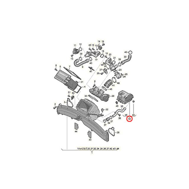 エンジン オイルセパレーター アウディ A8 S8 4HCDRF 4HCDRL 4HCEJL 4HCEUF 4HCEUL 4HCGTF ...