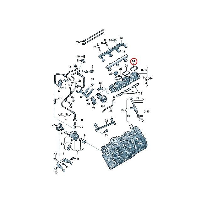 インテークマニホールド ガスケット フォルクスワーゲン アウディ S4 S5 A6 A7 A8 Q5/SQ5 Q7 トゥアレグ インマニ ...