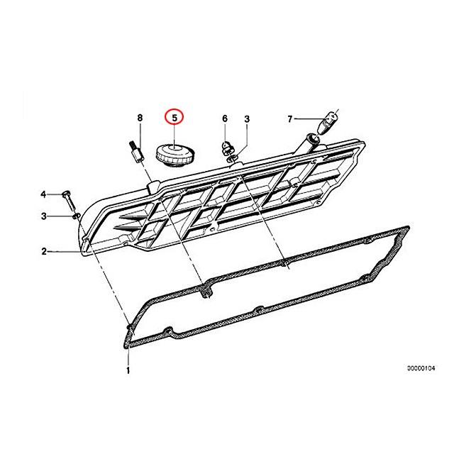BMW エンジン オイルフィラーキャップ E24 E30 E32 E34 E36 Z3(E36) : セントピア ショッピングストア - 通販 - Yahoo!ショッピング