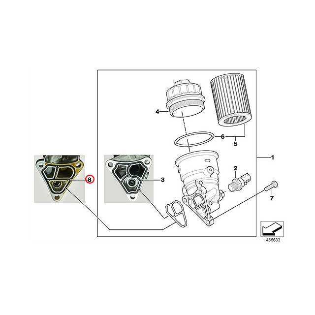 MINI（ミニ） オイルフィラーガスケット R50 R52 R53 クーパー クーパーS ワン RA16 RF16 RH16 RE16GP ...