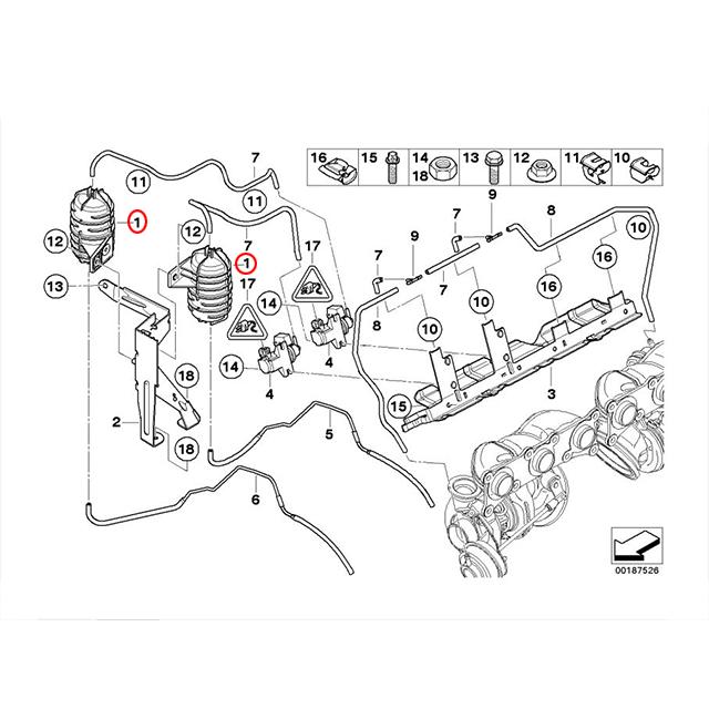 バキュームタンク BMW E82 E90 E91 E92 E93 Z4(E89) :11652247620:セントピア ショッピングストア ...
