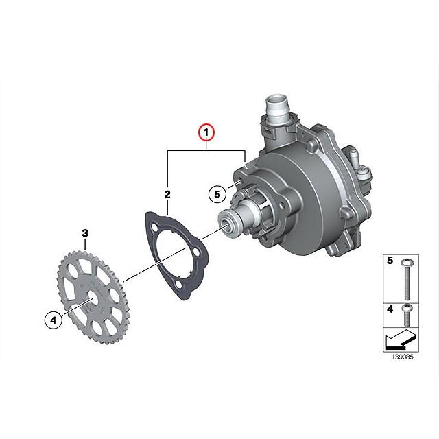 BMW バキュームポンプ BMW E87 E90 E91 E60 E61 E63 Z4(E85) Z4(E86) : セントピア ショッピングストア - 通販 - Yahoo!ショッピング