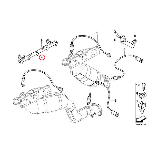 BMW O2センサー E46 E39 E60 E61 E38 X3(E83) X5(E53) Z3(E36) Z4(E85 : セントピア ショッピングストア - 通販 - Yahoo!ショッピング