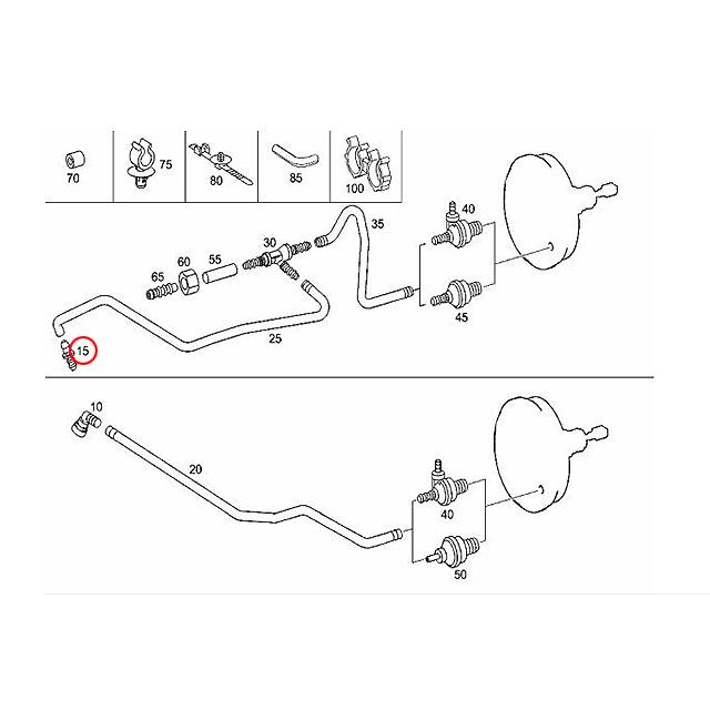 接続ピース メルセデスベンツ Gクラス W463 G320 G500 G55AMG : 1179901578-ed11 : セントピア ...