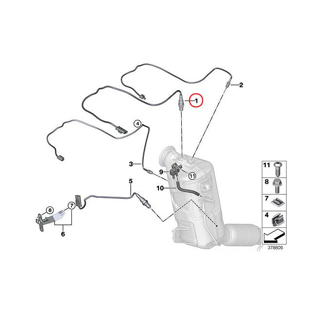 BMW O2センサー BMW 2シリーズ F45 F46 218d 2C20 6T20 2E20 6W20 : セントピア ショッピングストア ...