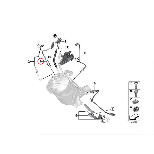O2センサー BMW 1シリーズ F20 118d 1S20 : 13628570230-ed01 : セントピア ショッピングストア ...