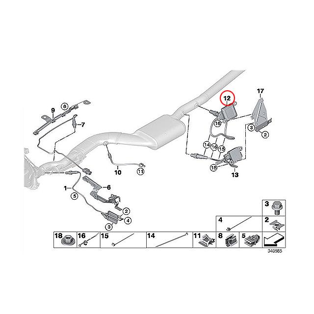 BMW 純正品 NOXセンサー X1シリーズ F48 18d AD20 HT20 : セントピア ショッピングストア - 通販 - Yahoo!ショッピング
