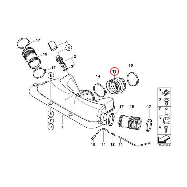 BMW ダストブーツ BMW 7シリーズ E65 E66 750i 750Li HL48 HN48 : セントピア ショッピングストア ...