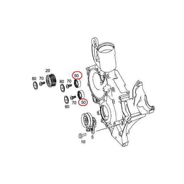 Mercedes-Benz アイドラープーリー メルセデスベンツ Sクラス W221 S600 S65AMG : セントピア ショッピング ...