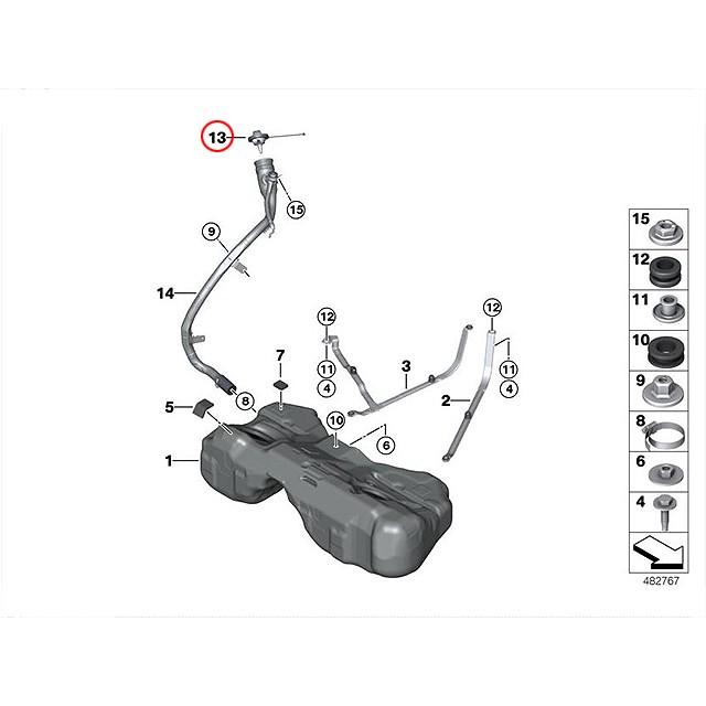 BMW フューエルフィラーキャップ X3シリーズ F25 20i 28i 35i WX20 WX30 WX35 : セントピア ショッピング ...