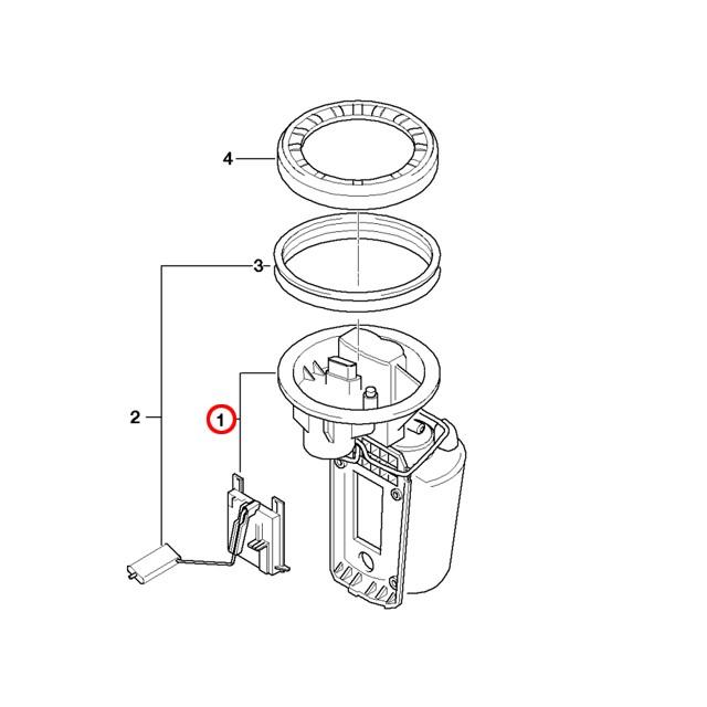 フューエルポンプ MINI(ミニ) R50 R52 クーパー ワン RA16 RF16 W10 直4エンジン Cooper One ...