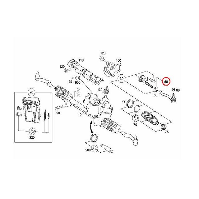 タイロッドエンド 右側 メルセデスベンツ W169 W245 :1693300603:セントピア ショッピングストア - 通販 - Yahoo ...