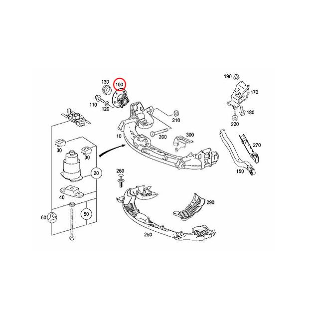 Mercedes-Benz ホイール ハブベアリング リア 左右共通(片側) メルセデスベンツ Bクラス W245 B170 B180 ...