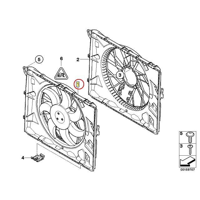 BMW ラジエター 電動ファンモーター E82 E87 E88 E90 E91 E92 E93 X1(E84) Z4(E89) : セントピア ショッピングストア - 通販 - Yahoo ...