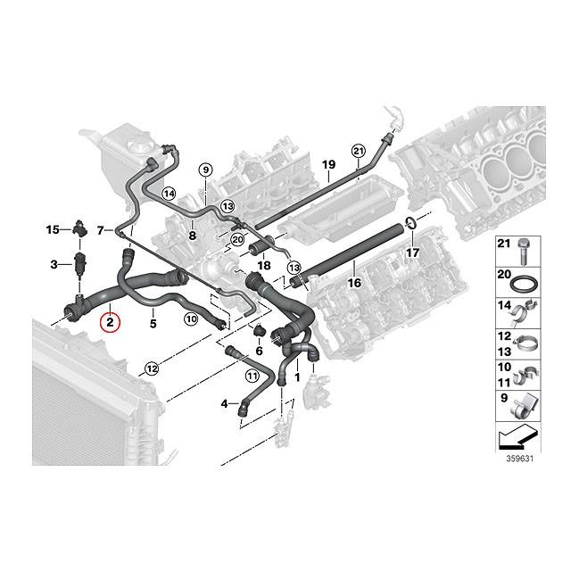 BMW ラジエター ロアホース E60 E63 E64 E65 E66 : セントピア ショッピングストア - 通販 - Yahoo!ショッピング